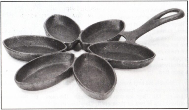 Gem Recipes for Cast Iron Cookware. Rye, Wheat and Breakfast Gems